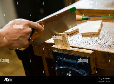 A Woodwork Design Technology Class At A Comprehensive Secondary School