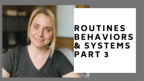 Mid Year Reset Identify Routines Behaviors Systems Part 3 Youtube
