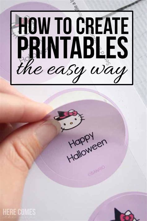 How To Create Printables The Easy Way Artofit