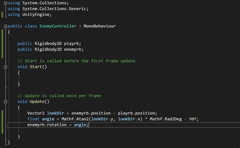 Topdown Enemy Ai Runity2d