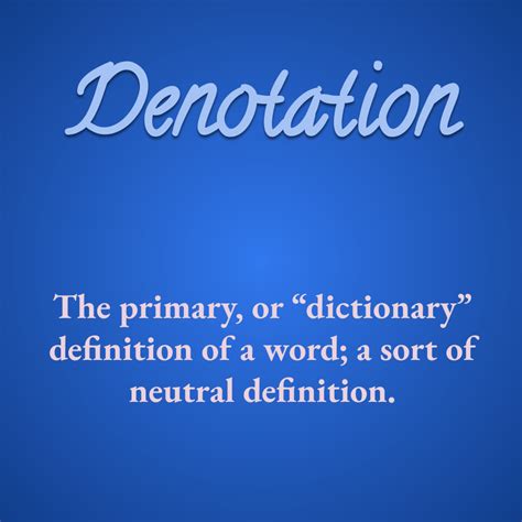 What Is Denotation In Literature Definition Examples Of 44 OFF