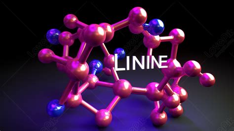 라이신 분자 구조 클리핑 패스 배경을 사용한 놀라운 3d 일러스트레이션 과학 교육 배경 패스 배경 분자 배경 이미지 Hd 과학 교육 패스 분자 배경 사진 무료