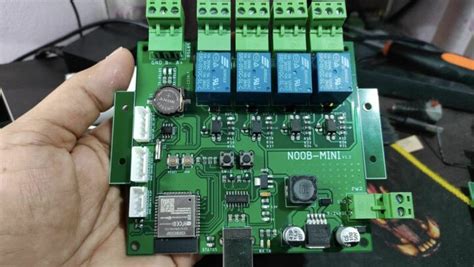 บอร์ด Noob Mini ใช้โมดลู Esp32 Wroom 32d ในระบบเกษตรอัจฉริยะ Cnx