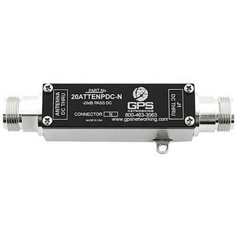 Fixed Gps Signal Attenuator 20db Attenuation Dc Passthrough Sale
