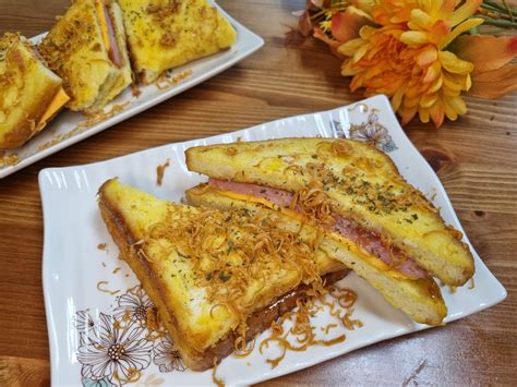 식빵 계란물 스팸토스트 레시피 프렌치토스트 만드는 법