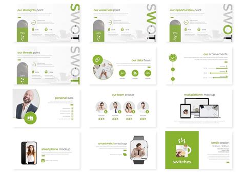 Switches Powerpoint Template 334588 Presentation Templates Design Bundles