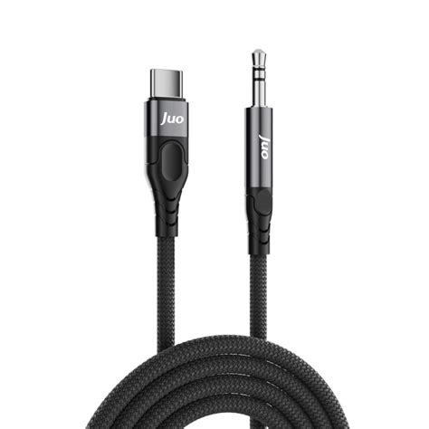 Juo USB Type C To 3 5mm Jack Aux Stereo TRS Ses Kablosu 1 Metre