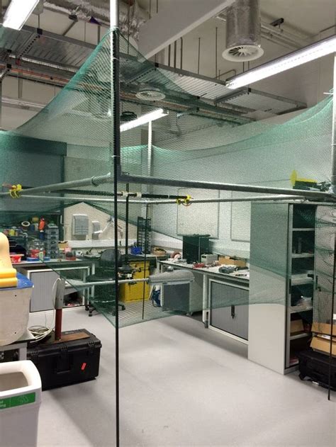 24 Final Finished Test Rig With Green Netting Attached Uav And Download Scientific Diagram