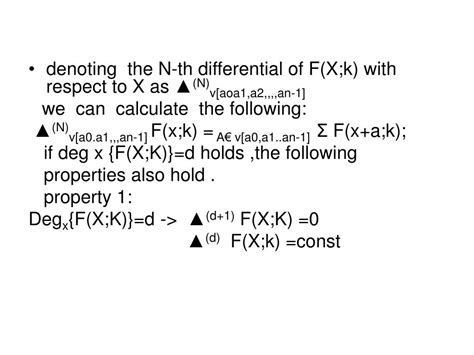PPT An Expansion Algorithm For Higher Order Differential Cryptanalysis Of Secret Key Ciphers