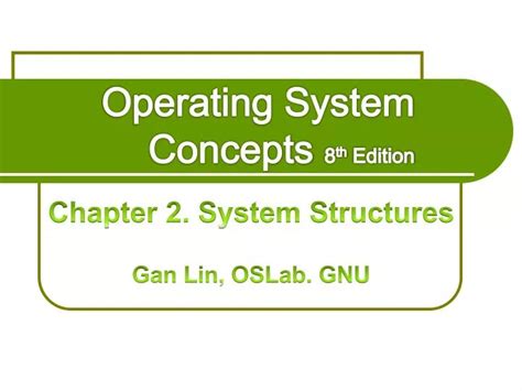 PPT Operating System Concepts Th Edition PowerPoint Presentation Free Download ID