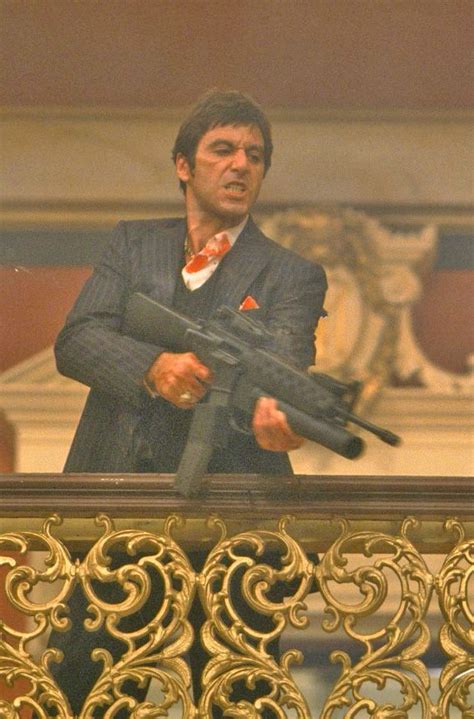 Scarface Scarface The World Is Yours Scene Scarface Elevator Scene