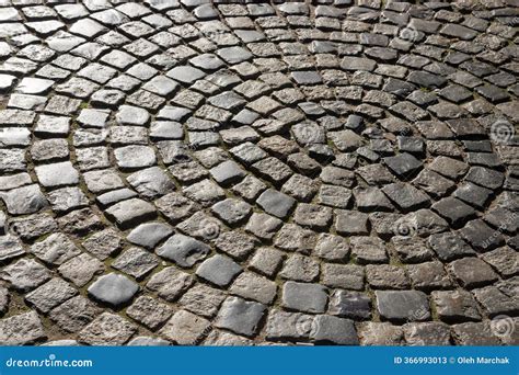 Unique Cobblestone Patterns On Calcada In Portugal Reveal Traditional