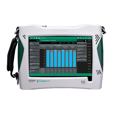 Anritsu Field Master Measurement Manual Pdf Download Manualslib