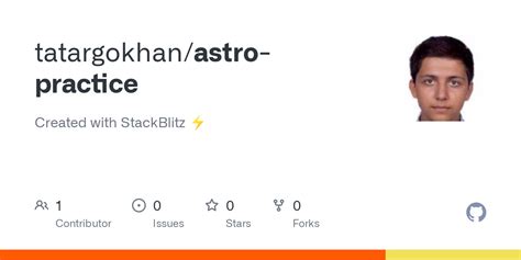 Github Tatargokhanastro Practice Created With Stackblitz ⚡️