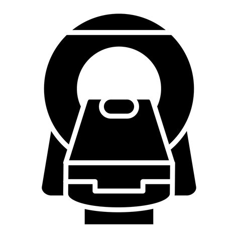 Ct Scan Glyph Icon 15037985 Vector Art At Vecteezy