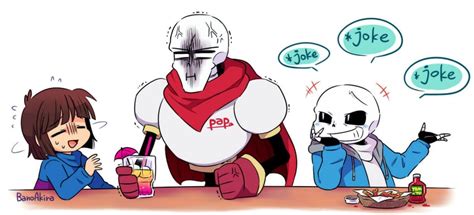Frisk Sans And Papyrus Undertale Drawn By Bano Akira Danbooru