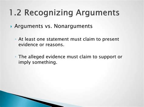 Ppt Logic Of Arguments Understanding Premises And Conclusions Powerpoint Presentation Id