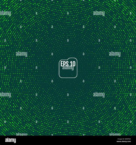 Vector Matrix Style Binary Background With Numbers Stock Vector Image