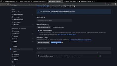 Managing Self Hosted Runners Using Groups Part 2 Kodekloud