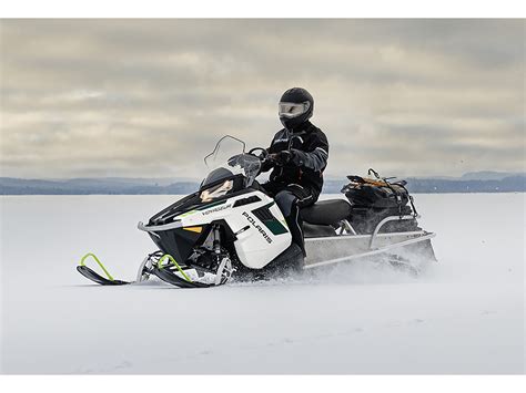 New 2025 Polaris 550 Voyageur 144 Es Snowmobiles In Anchorage Ak P20847 White Lightning