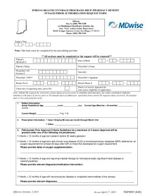 Fillable Online Prior Authorization Request Form Prior Authorization Request Form Fax Email