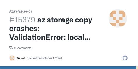 Az Storage Copy Crashes Validationerror Local Variable Service Referenced Before Assignment