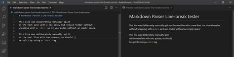 Markdown Parser Line Breaks · Issue 1610 · Beakerbrowserbeaker · Github