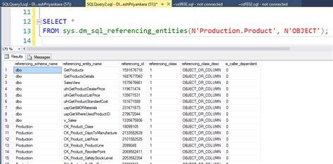 Dinesh S Blog Being Compiled How To Find All Tables And Columns Used In The Stored