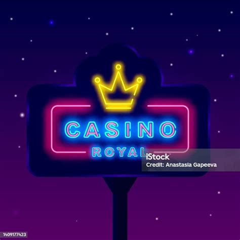 카지노 로얄 네온 거리 광고 크라운이있는 야간 광고판 기회 배지의 게임 벡터 스톡 일러스트레이션 네온에 대한 스톡 벡터 아트 및 기타 이미지 Istock