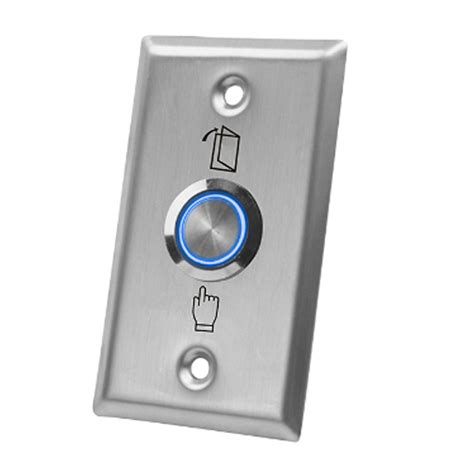 OEM Manufacturer S50LS Door Switch Wire Drawing Exit Button Panel S4A Access Control