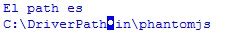 Selenium Python Priting Path With Strange Characters Stack Overflow