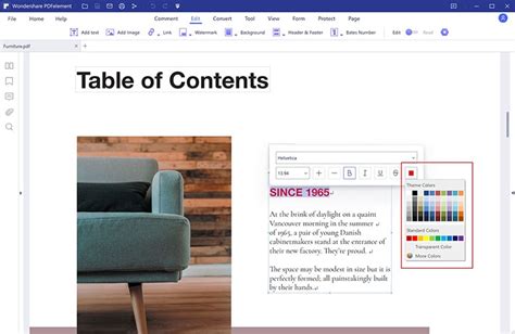 Method To Change Font Color In PDF
