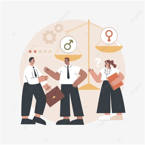 Gender Discrimination Vector Hd Png Images Gender Discrimination