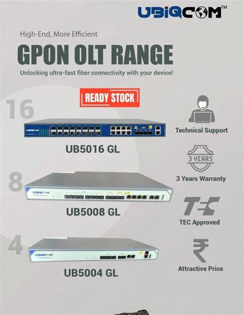 Gpon Olt 4 Port At ₹ 61500 Chhoti Gwaltol Indore Id 2855815223230