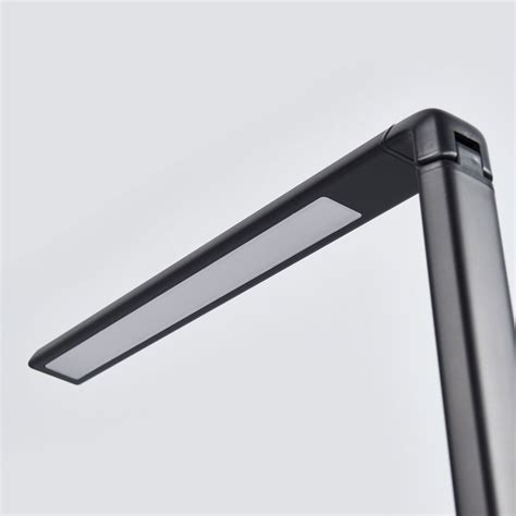 Lindby Led Schreibtischlampe Kuno Schwarz Usb Touchdimmer Lampenwelt Ch