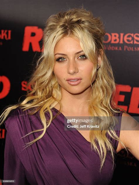 Actress Aly Michalka Arrives At The Los Angeles Special Screening Of