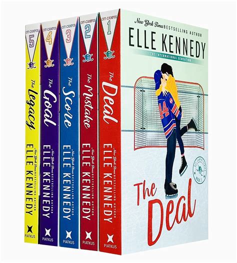 Off Campus Series 5 Books Collection Set By Elle Kennedy The Deal
