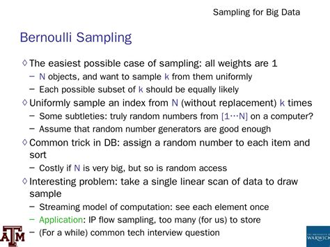 Sampling For Big Data