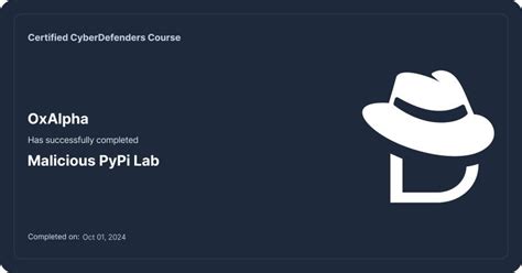 Ahmed Nasser On Linkedin Malicious Pypi Blue Team Lab