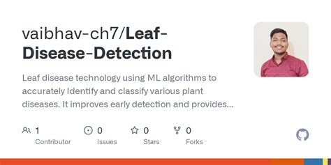 Github Vaibhav Ch Leaf Disease Detection Leaf Disease Technology Using Ml Algorithms To
