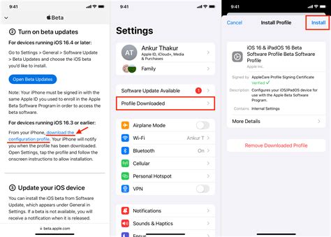 how to install ios 17 or ipados 17 public beta on iphone or ipad