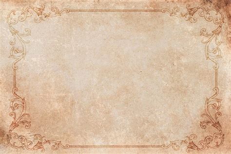 Premium Photo Old Paper With Classy Frame Background