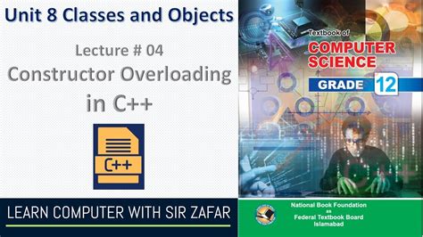 Constructor Overloading In C One Two And Three Argument Constructors The Date Class Youtube