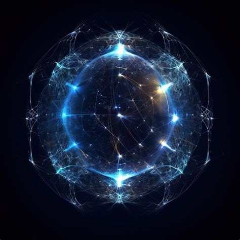 Premium Ai Image Abstract Neural Network Background