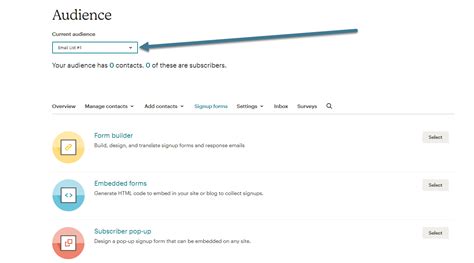 Adding A MailChimp Form To HTML Site Knowledge Base Pair Networks
