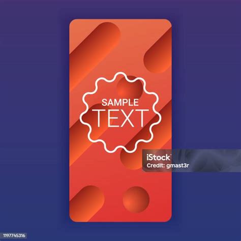 액체 모양 유체 색상 그라데이션 추상 배경 스마트 폰 화면 온라인 모바일 앱 복사 공간을 흐르는 동적 다채로운 템플릿 3차원 형태에 대한 스톡 벡터 아트 및 기타 이미지