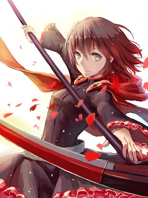 Ruby Rose Rwby Drawn By Aluo Danbooru