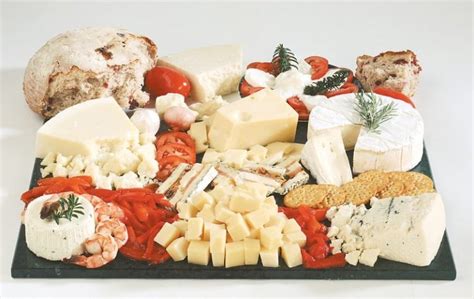 Assorted Cheese Platter Prepared Food Photos