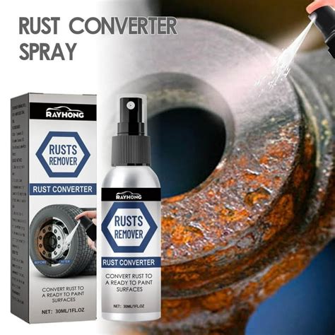 Rust Remover Spray Clearance 30ml Multi Purpose Rust Remover Rust Inhibitor Derusting Spray