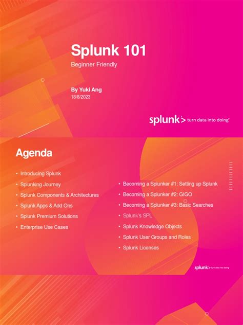 Splunk 101 Pdf Computer Cluster Search Engine Indexing